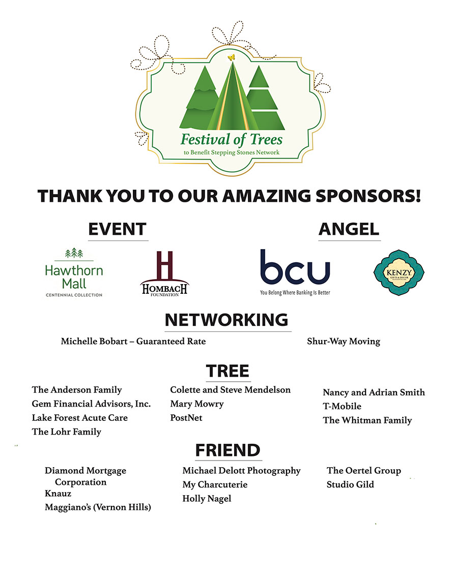 Sponsors - Stepping Stones Network